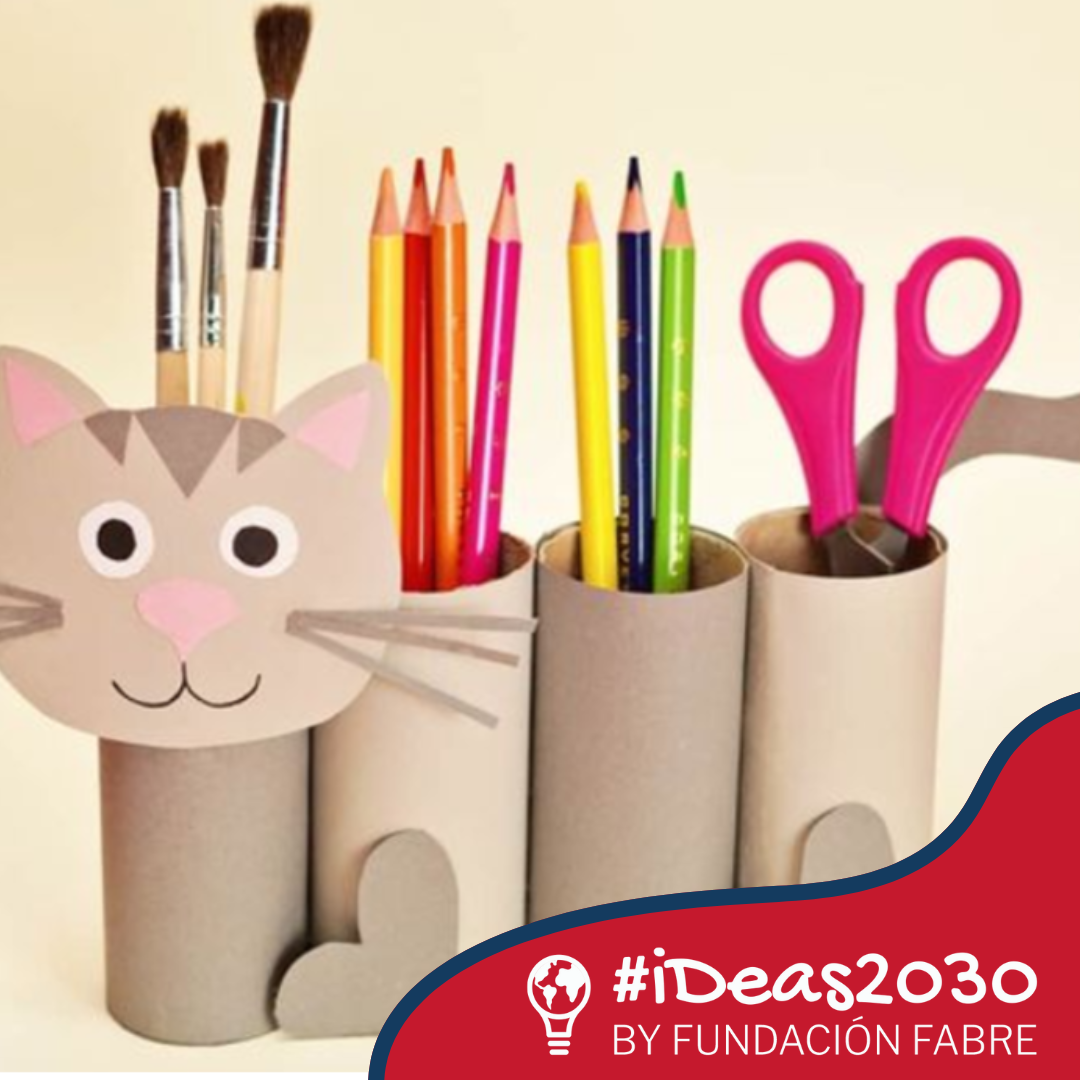 Gatos reciclados en el aula - iDeas 2030 - FABRE